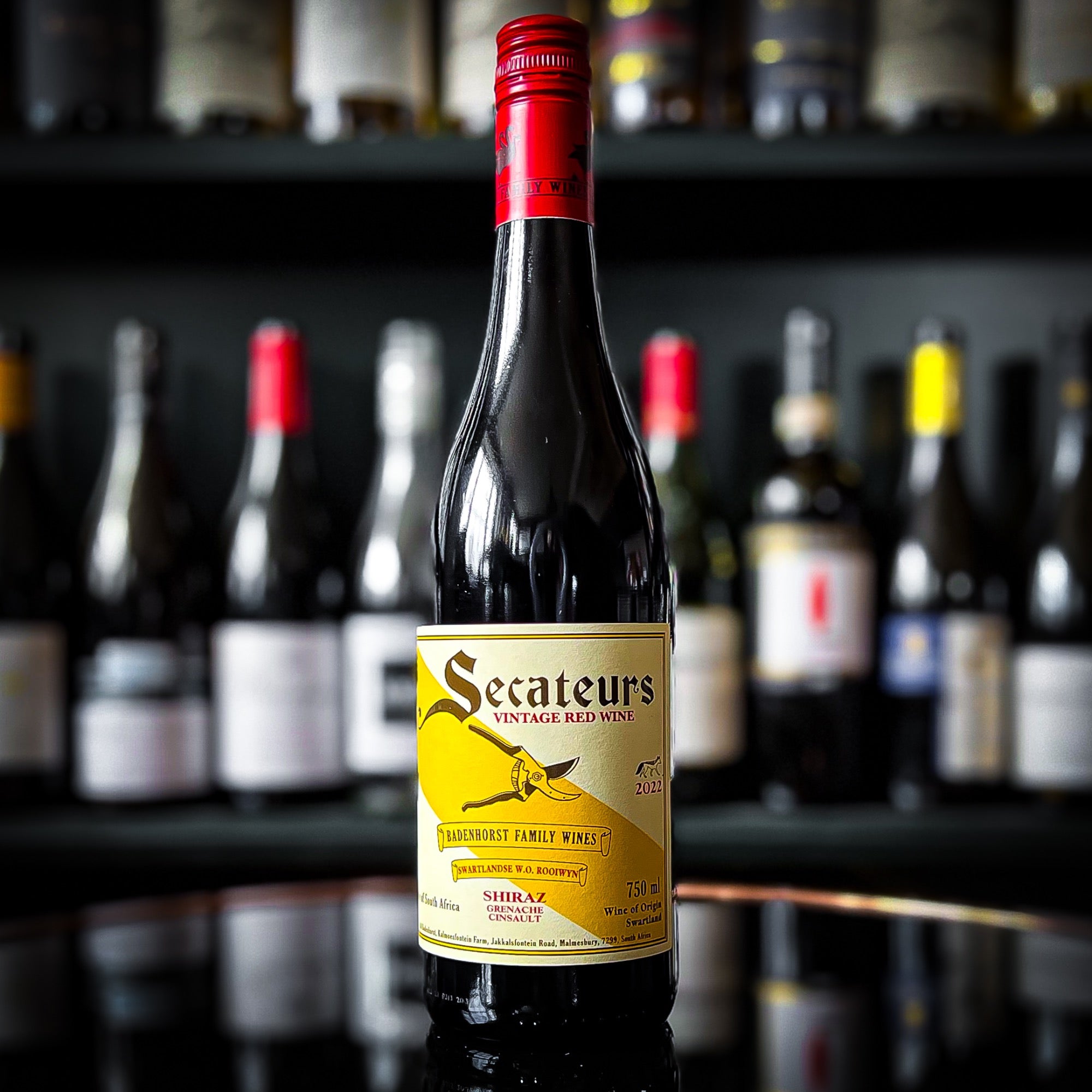 Badenhorst secateurs Shiraz Cinsault | Tivoli Wines – Tivoli Wines ...